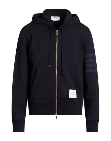 Thom Browne Cotton Terry Sweatshirt - Navy