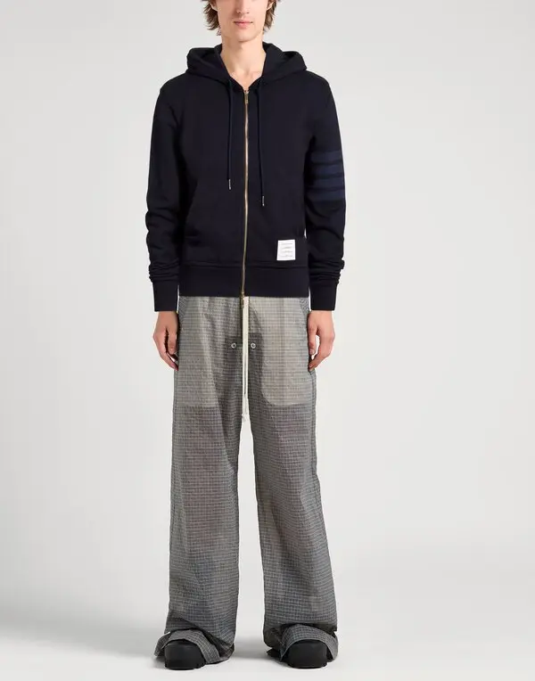Thom Browne Cotton Terry Sweatshirt - Navy