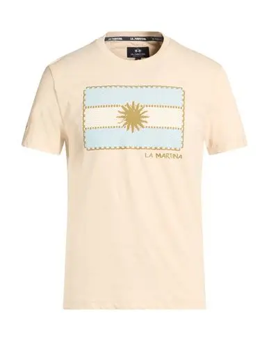 LA MARTINA T-shirt Size Cotton - Beige