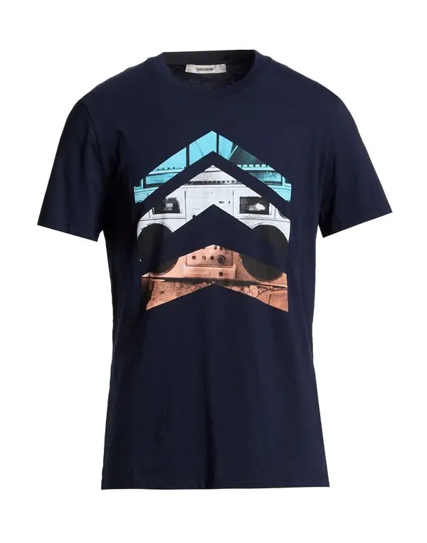 Zadig&Voltaire T-shirt Size Cotton - Blue