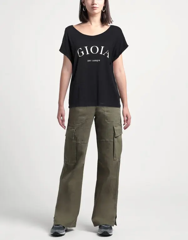 JUVIA Printed Cotton Viscose T-shirt