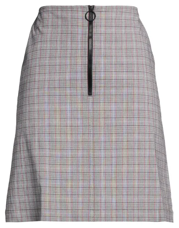 Maison Kitsuné Mini Skirt With Embroidered Logo