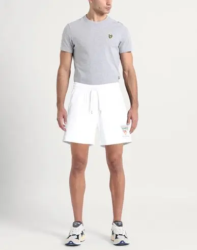 Casablanca Organic Cotton Tennis Club Shorts - White
