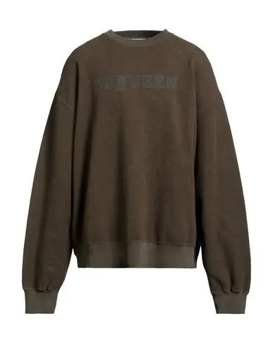 Alexander McQueen Military Cotton Sweatshirt