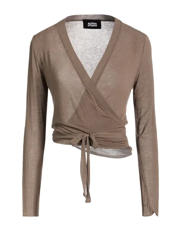 Alpha Studio Wrap Cardigan