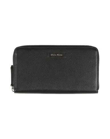 DORIS NÉRÉE Wallet Leather - Black