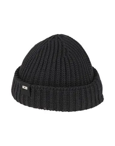 Gcds Ribbed-knit Beanie - Black