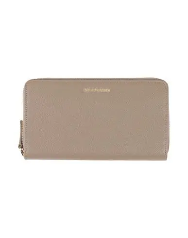 Emporio Armani Wallet Cow Leather - Beige