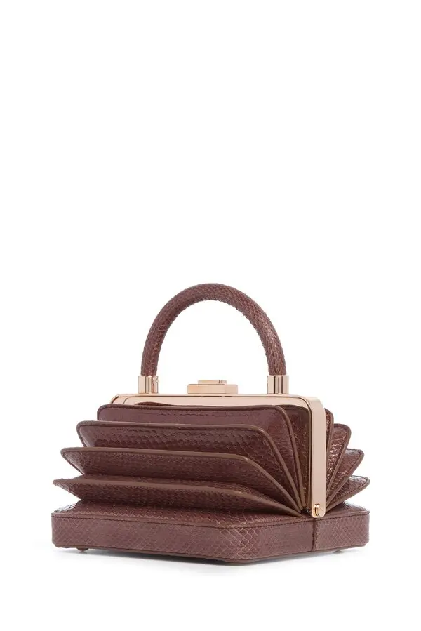 Gabriela Hearst Diana Bag In Snakeskin