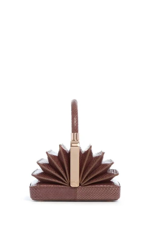 Gabriela Hearst Diana Bag In Snakeskin