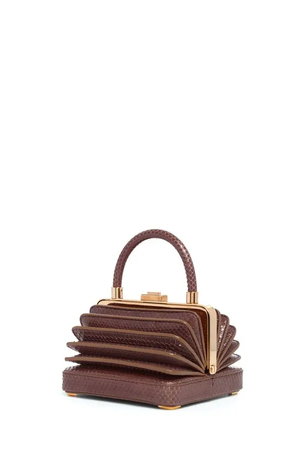 Gabriela Hearst Small Diana Snakeskin Bag