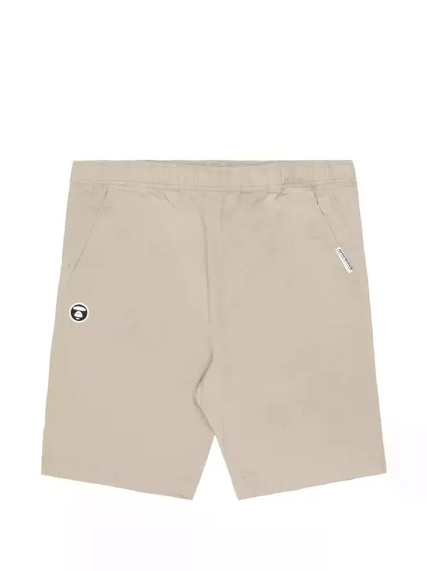 AAPE BY *A BATHING APE Moonface Embroidered Shorts