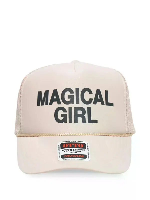 Ashley Williams Mesh-panelled Trucker Hat - Neutrals