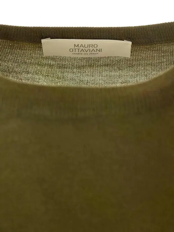 MAURO OTTAVIANI Ribbed-trim Sweater - Green