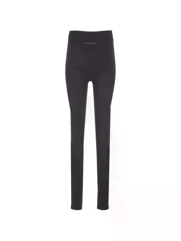 MAISON MARGIELA Seamless Stretch-jersey Trousers With Honeycomb Detailing