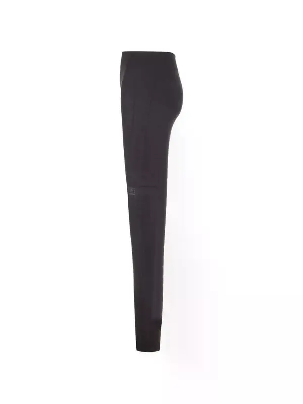MAISON MARGIELA Seamless Stretch-jersey Trousers With Honeycomb Detailing
