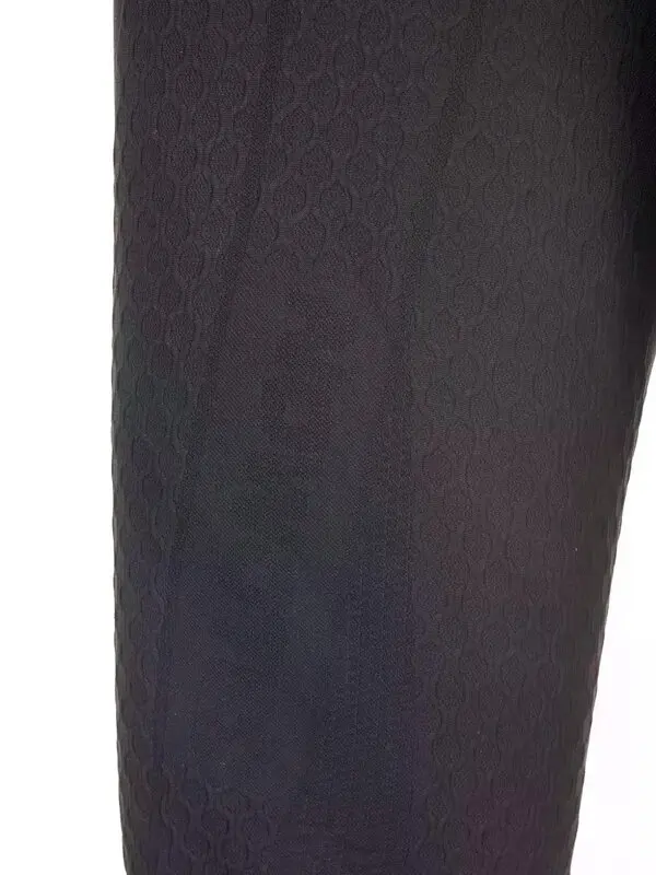 MAISON MARGIELA Seamless Stretch-jersey Trousers With Honeycomb Detailing