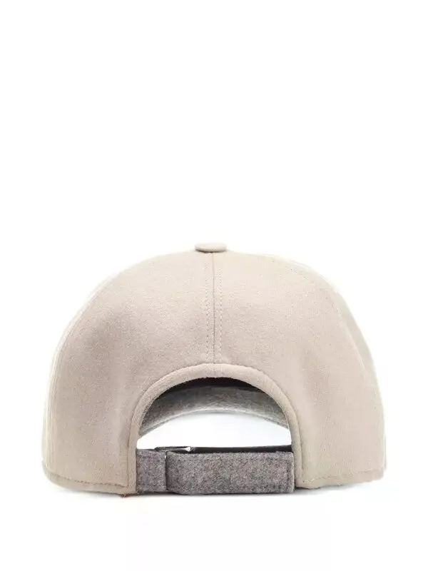 BARBA NAPOLI Wool Baseball Cap - Neutrals