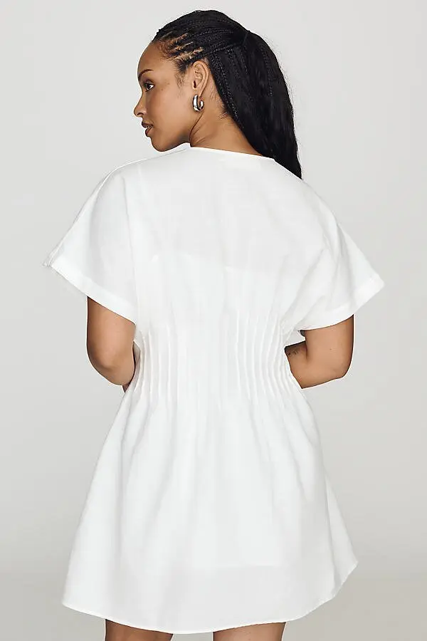 EXQUISE Tobie Pleated Mini Dress