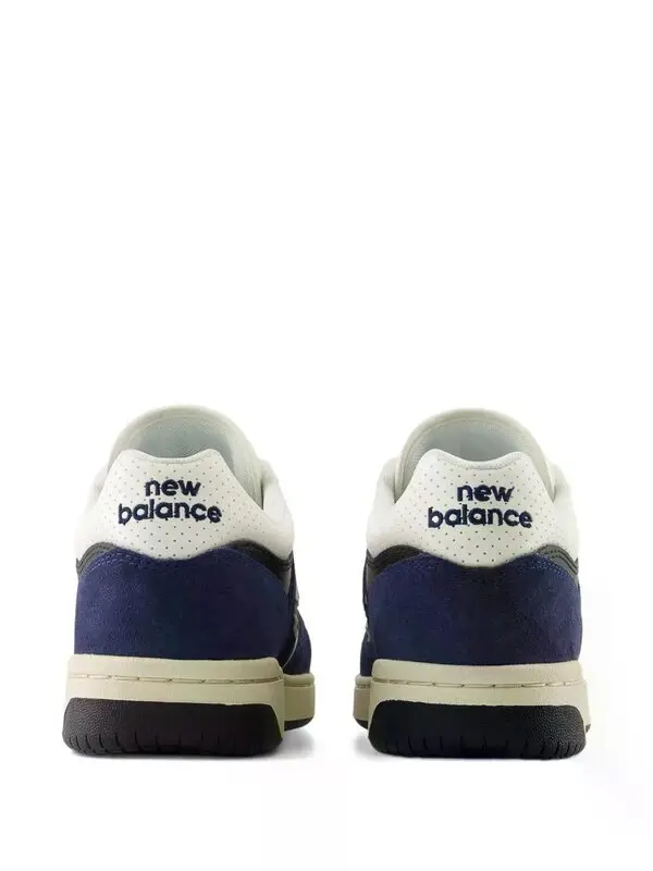 NEW BALANCE 480 Leather And Suede Trainers
