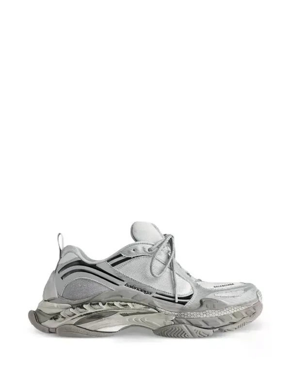 Balenciaga Triple S Lace-up Sneakers - Grey