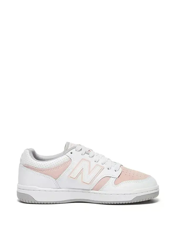 NEW BALANCE Bb480 Leather Sneakers - White
