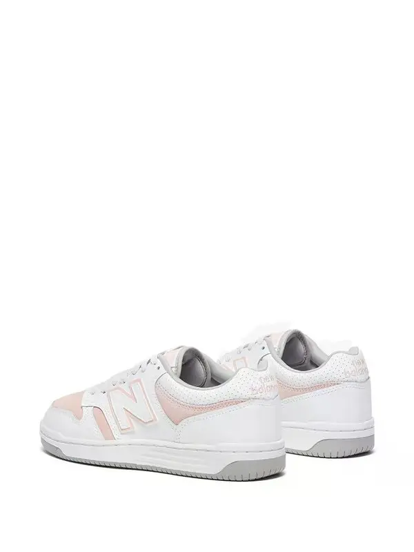 NEW BALANCE Bb480 Leather Sneakers - White