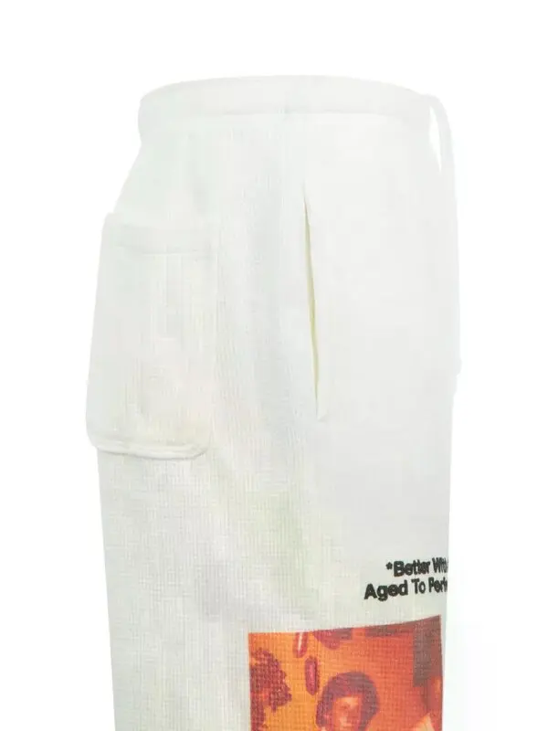 BETTER WITH AGE Ricky Waffle-knit Trousers - Neutrals
