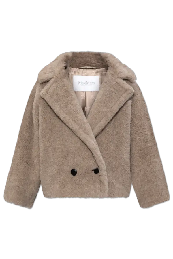 Max Mara Cambusa Fur Coat - Grey