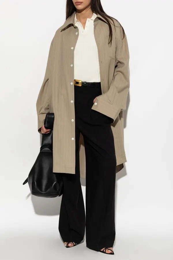 AMI Paris Pleated Polo