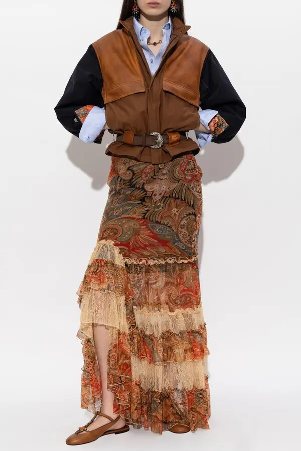Etro Insulated Jacket With Belt