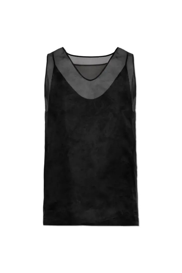AMI Paris Silk Top