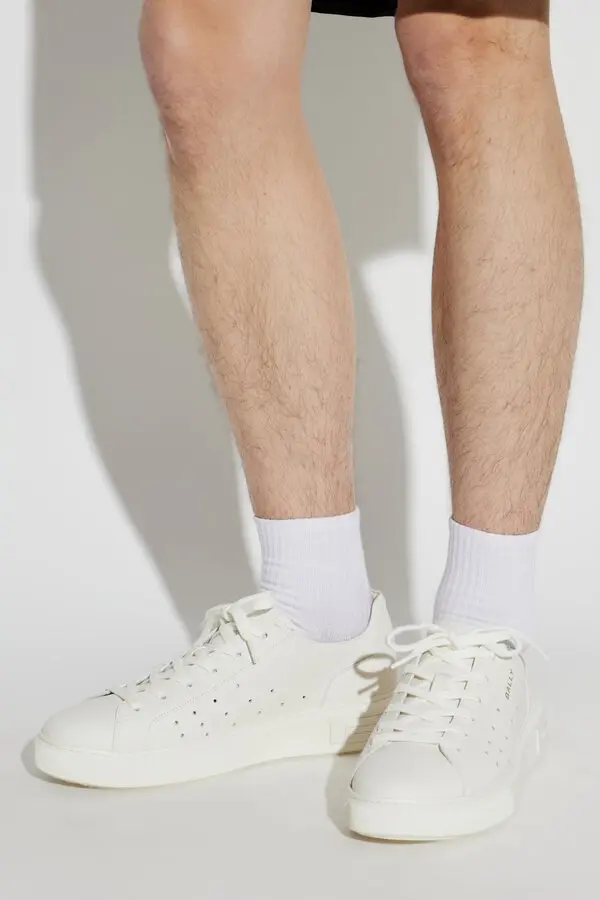 Bally Lift’ Leather Sneakers - Cream