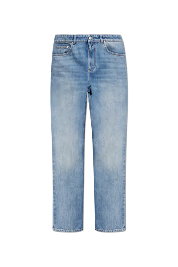 Alexander McQueen Straight-leg Jeans - Blue