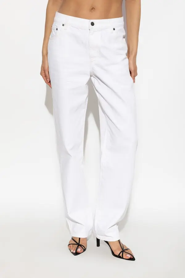 Matteau Jeans With Logo Appliqu