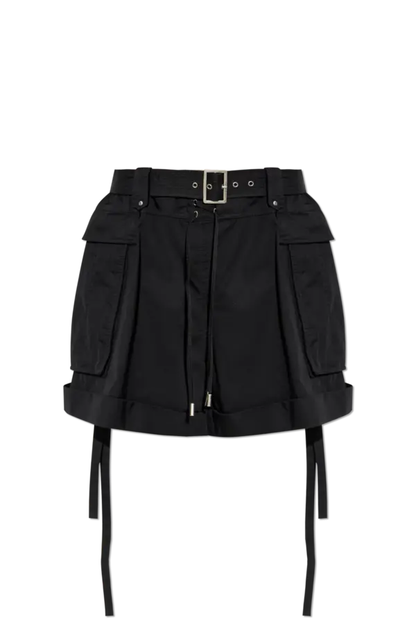 Alexander McQueen Cargo Shorts - Black