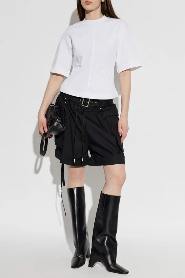 Alexander McQueen Cargo Shorts - Black