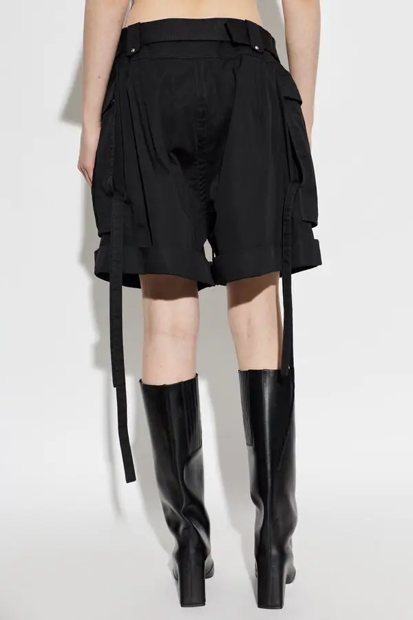 Alexander McQueen Cargo Shorts - Black