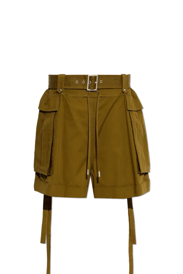 Alexander McQueen Cargo Shorts - Green