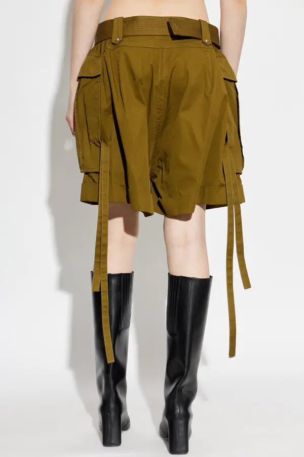 Alexander McQueen Cargo Shorts - Green