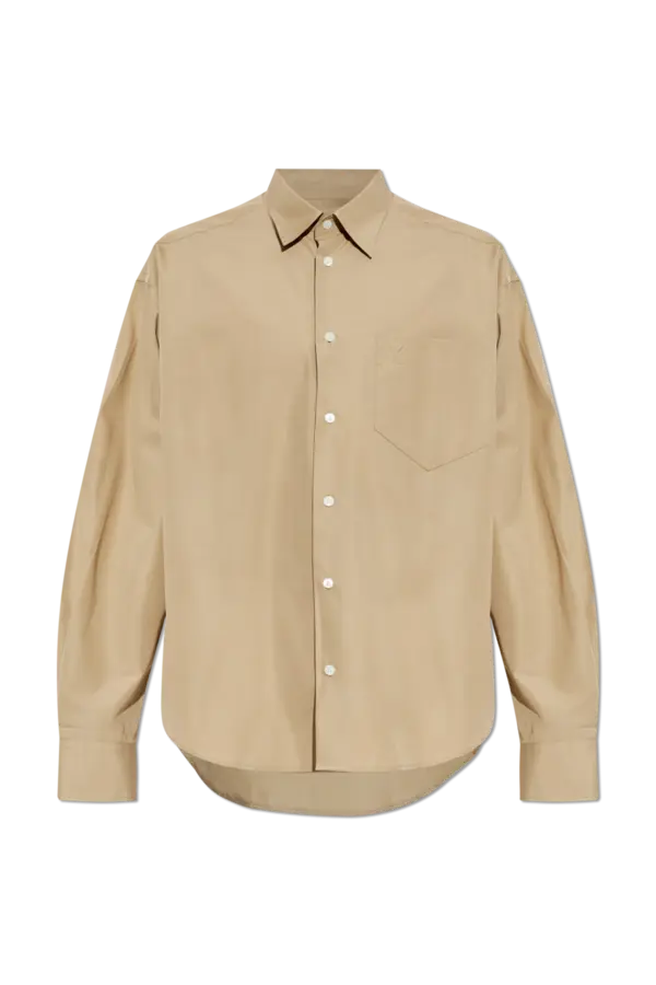 AMI Paris Oversize' Shirt - Beige