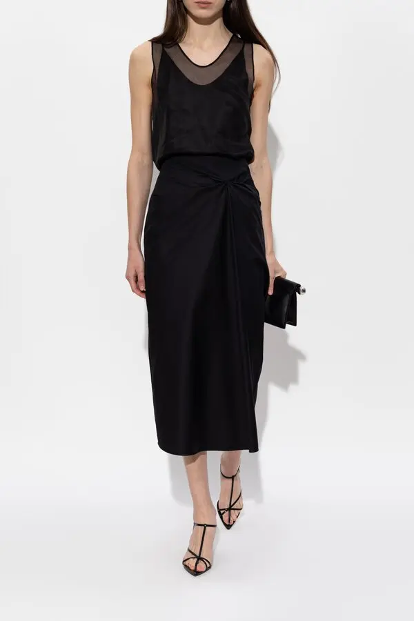 Max Mara Paggi’ Midi Skirt - Black
