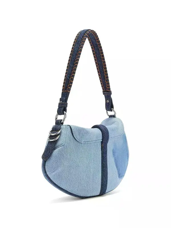 GANNI Denim Shoulder Bag