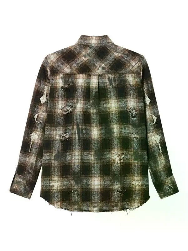 THUG CLUB Plaid Shirt