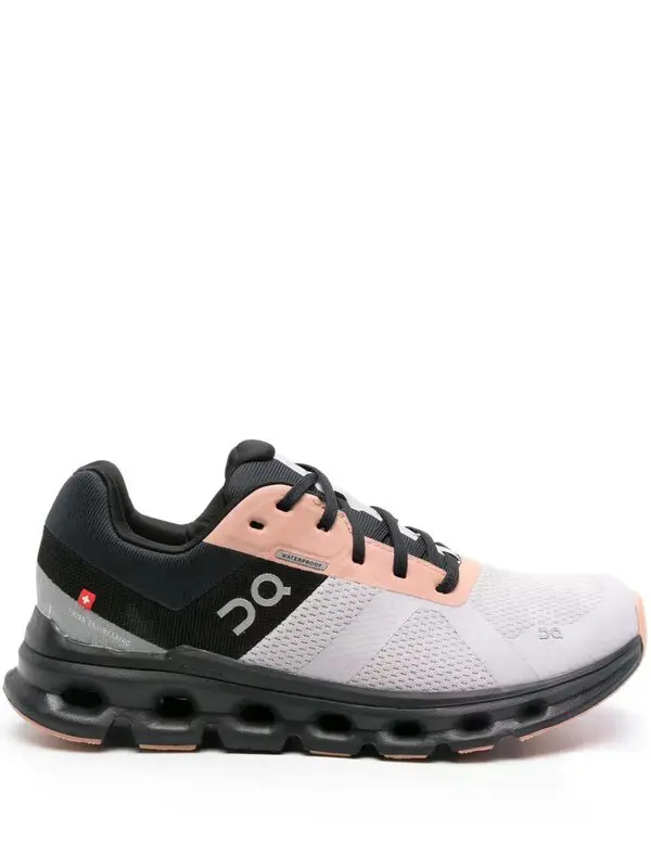 On Cloudrunner Waterproof Running Sneakers - Black