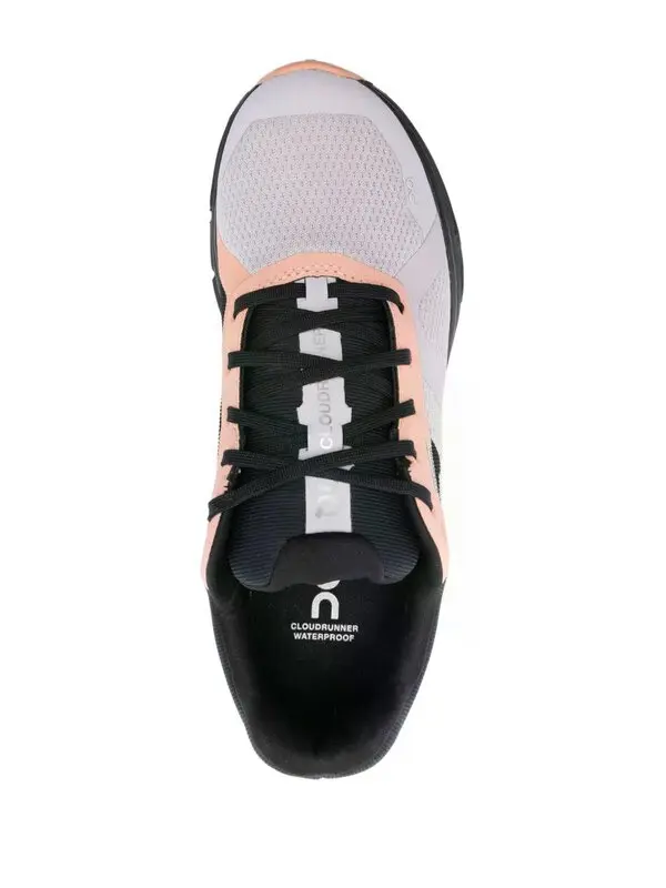 On Cloudrunner Waterproof Running Sneakers - Black