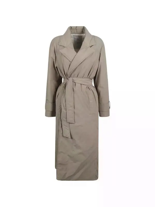 Brunello Cucinelli Belted Long Sleeve Coat