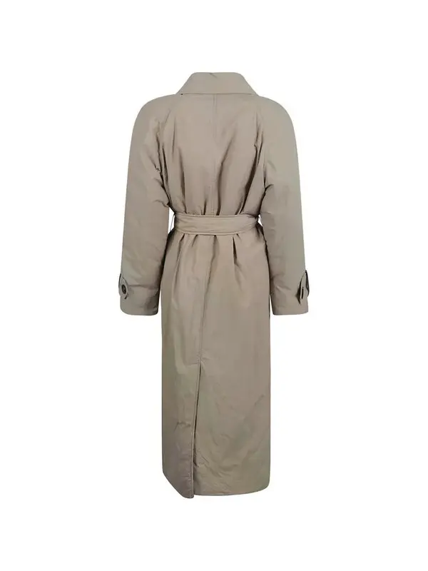 Brunello Cucinelli Belted Long Sleeve Coat