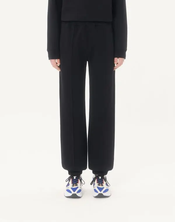 Valentino Garavani Cotton Jogging Trousers With Vgold