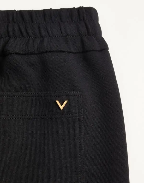 Valentino Garavani Cotton Jogging Trousers With Vgold